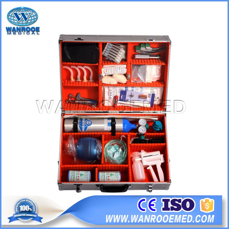 EFK-07C Professional Medical Emergency Travel Aluminum Complete First ...
