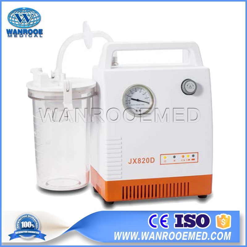 JX820D/JX820D-1 Medical Emergency Portable Aspirator Suction Unit ...
