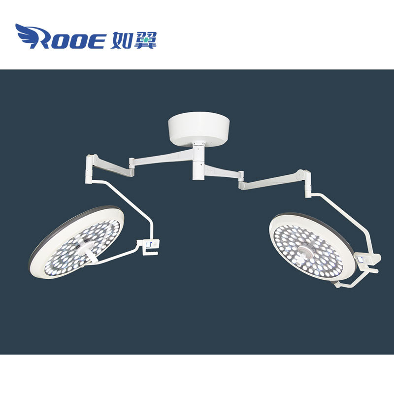 Ceiling Mounted Operating Light Double Dome Surgery Room Lights OT Lamp from China Manufacturer ...