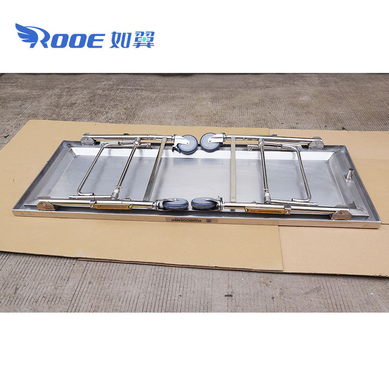 Mortuary Funeral Trolley Autopsy Cart Cadaver Dissection Table from ...