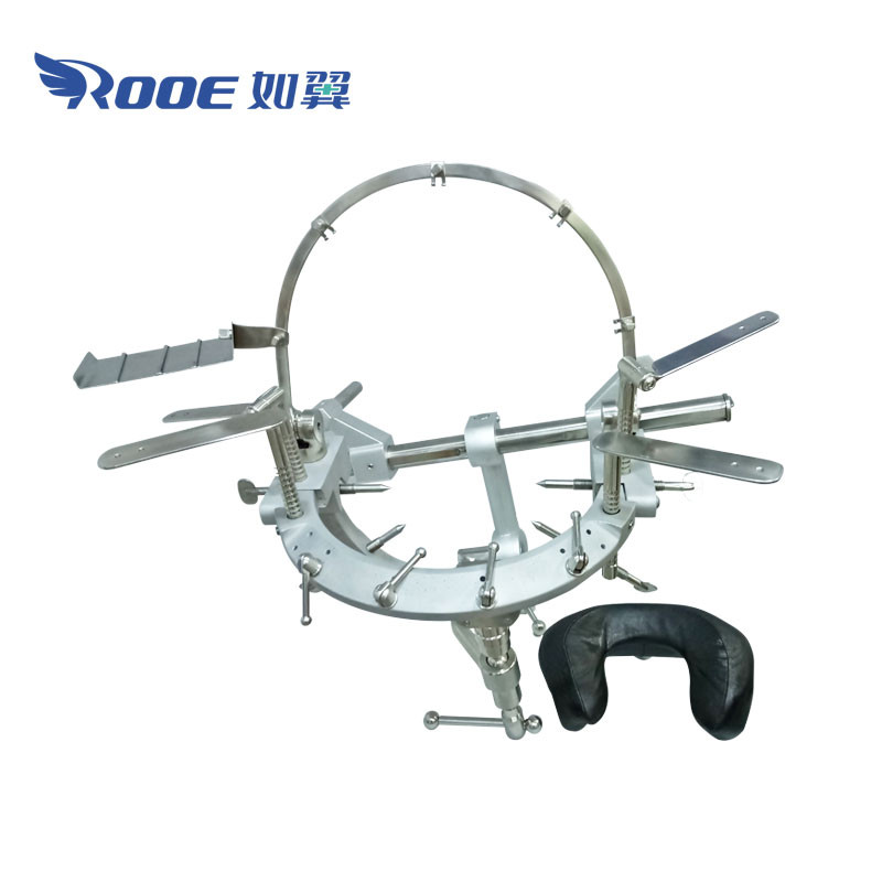 4-Point Head Frame For Brain Surgery Cerebral Skull Clamp Surgery ...