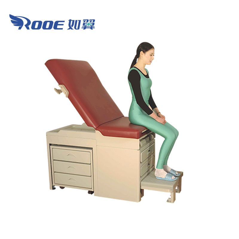 Medical Stirrups Clinic Examination Bed For Pregnant Women