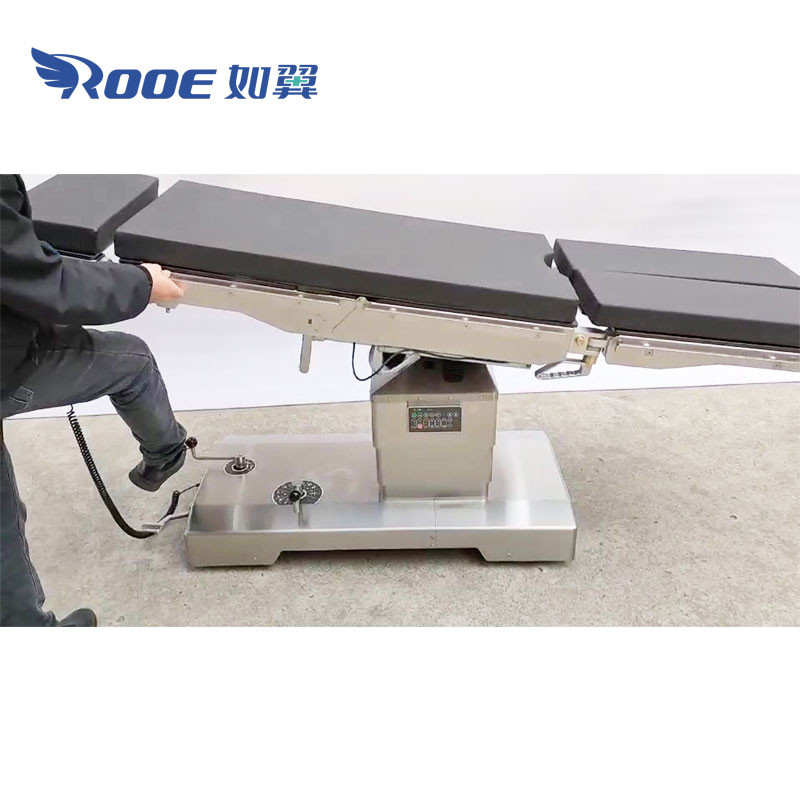 Metal Operating Table Surgical Bed With High Position 1150m
